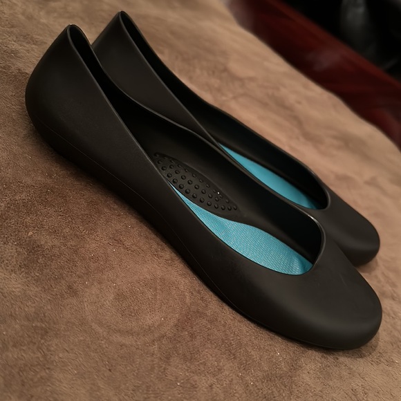 OKA b. | Shoes | Oka B Nwob Taylor Matte Ballet Flats Color Licorice ...